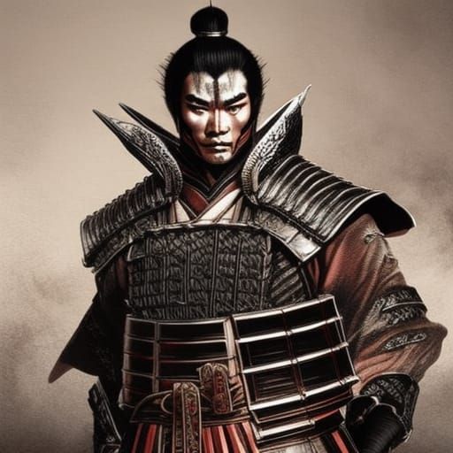 Japanese warrior - AI Generated Artwork - NightCafe Creator