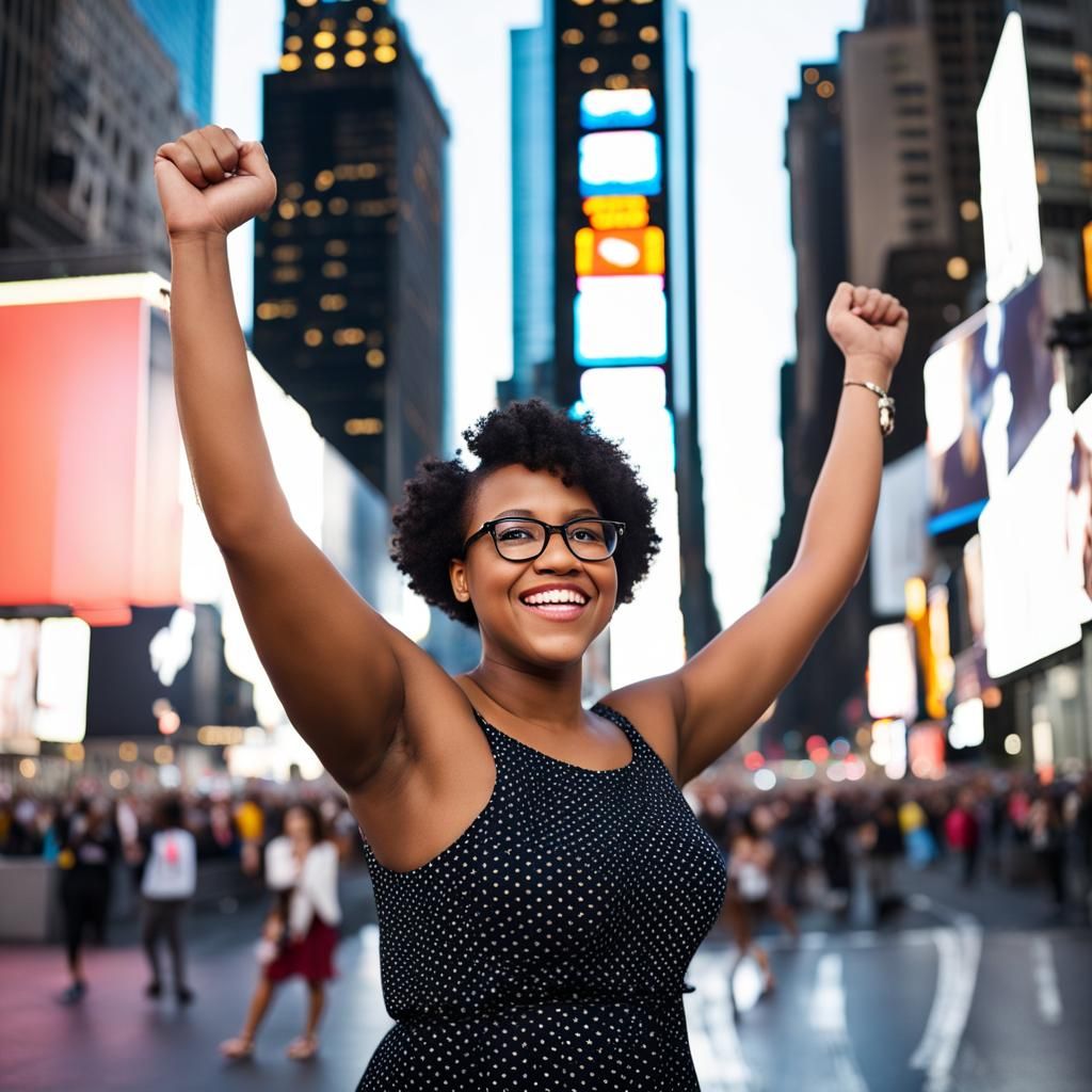 Times Square. - AI Generated Artwork - NightCafe Creator