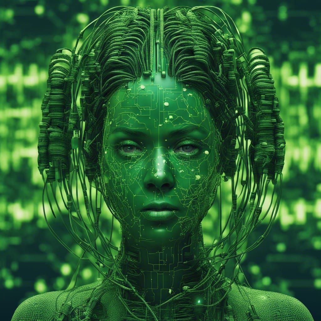 Running the Matrix? - AI Generated Artwork - NightCafe Creator