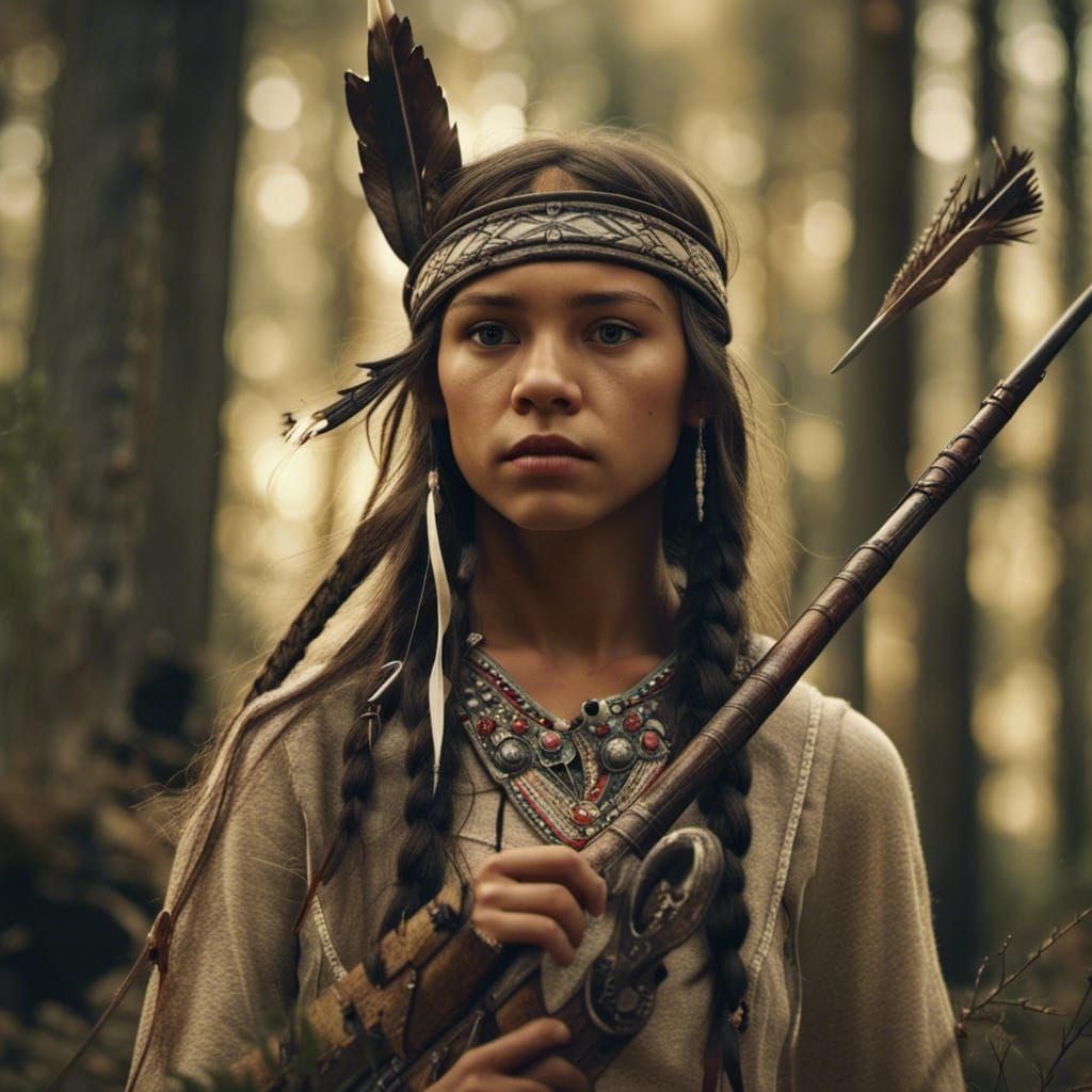 Native Hunter - AI Generated Artwork - NightCafe Creator