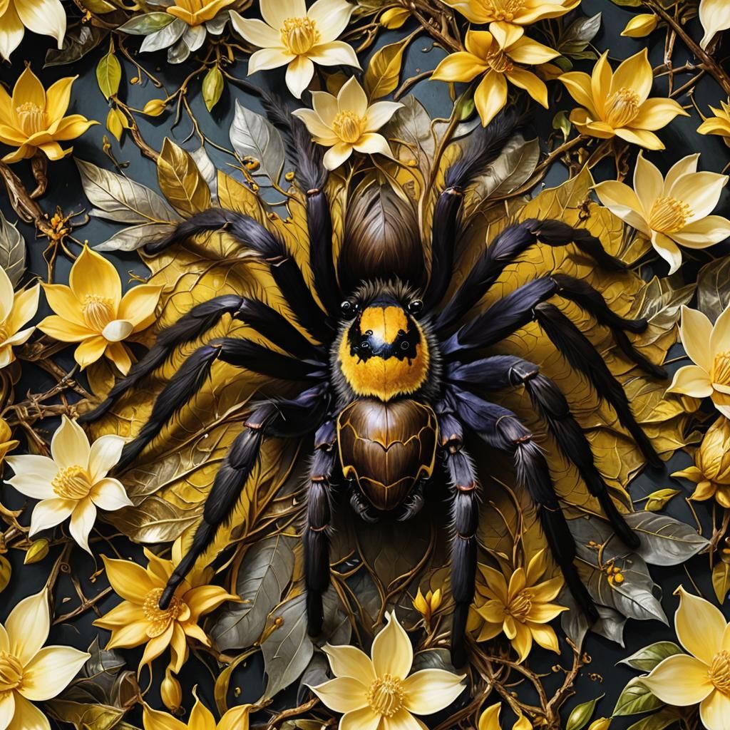 Itsy bitsy spider, crawled up your pants... - AI Generated Artwork ...