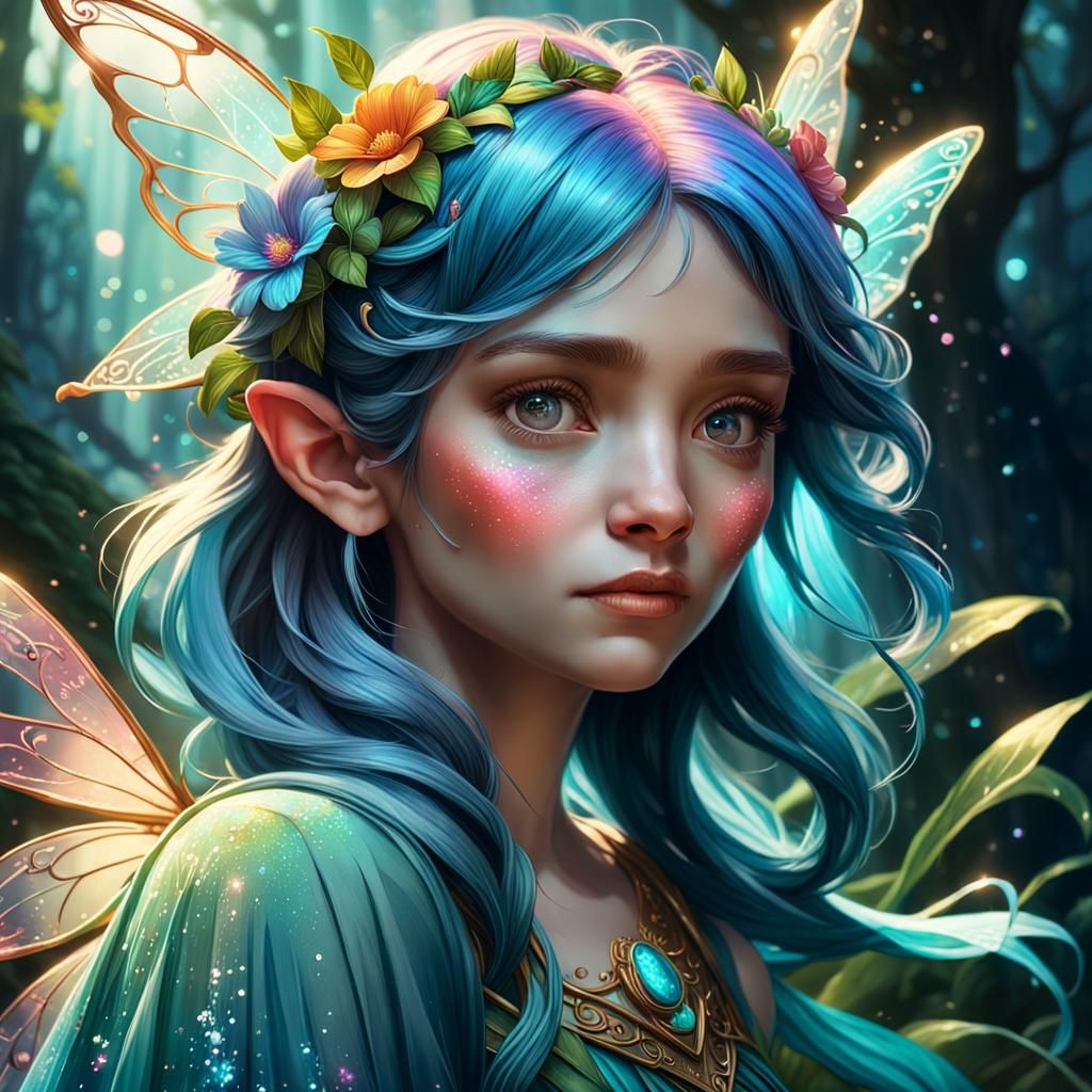 Fairy (again) - AI Generated Artwork - NightCafe Creator