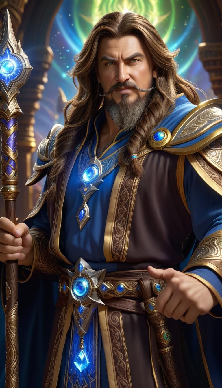 Kadghar, God of Magic - AI Generated Artwork - NightCafe Creator