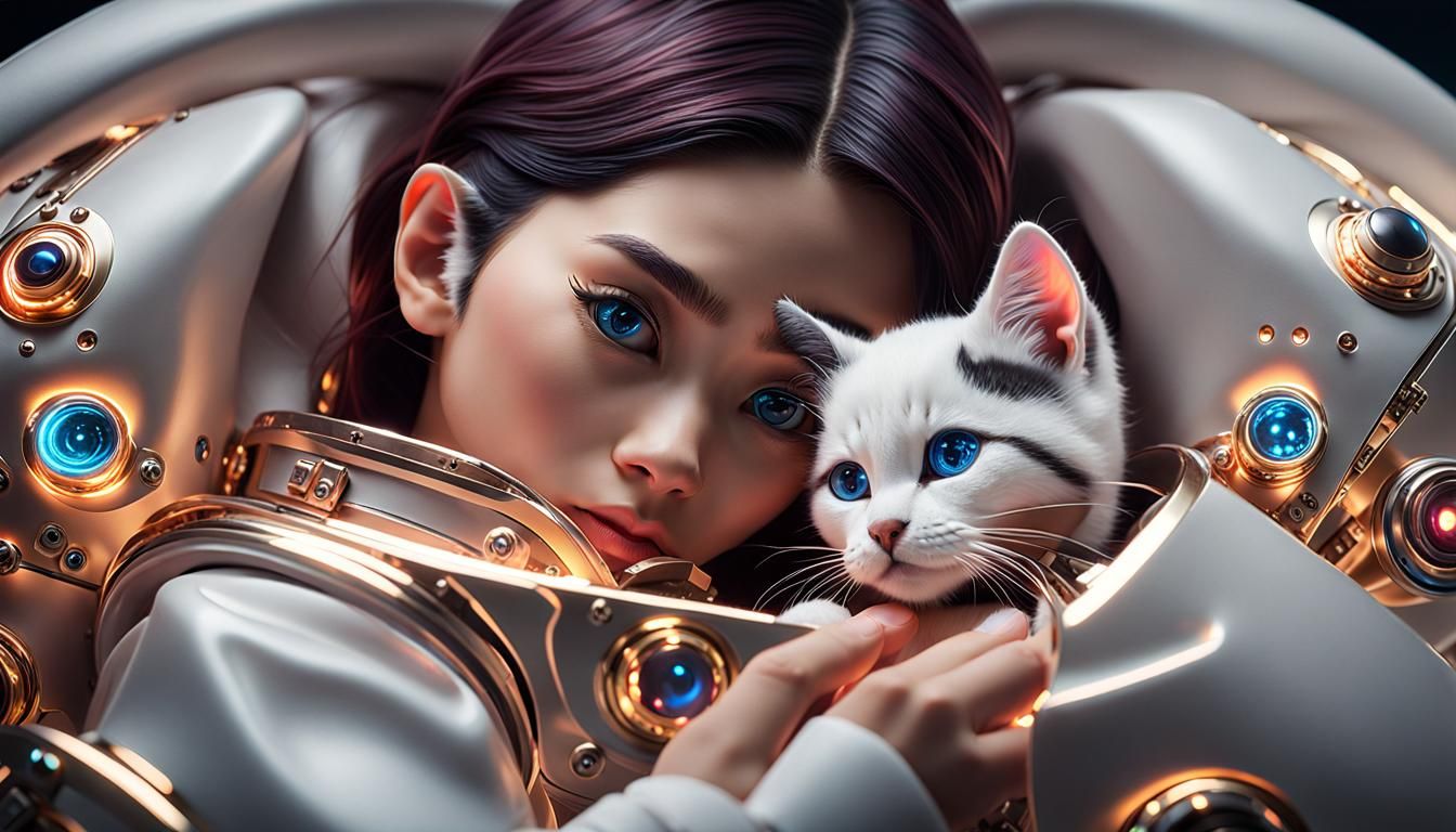 cyborg theme - AI Generated Artwork - NightCafe Creator