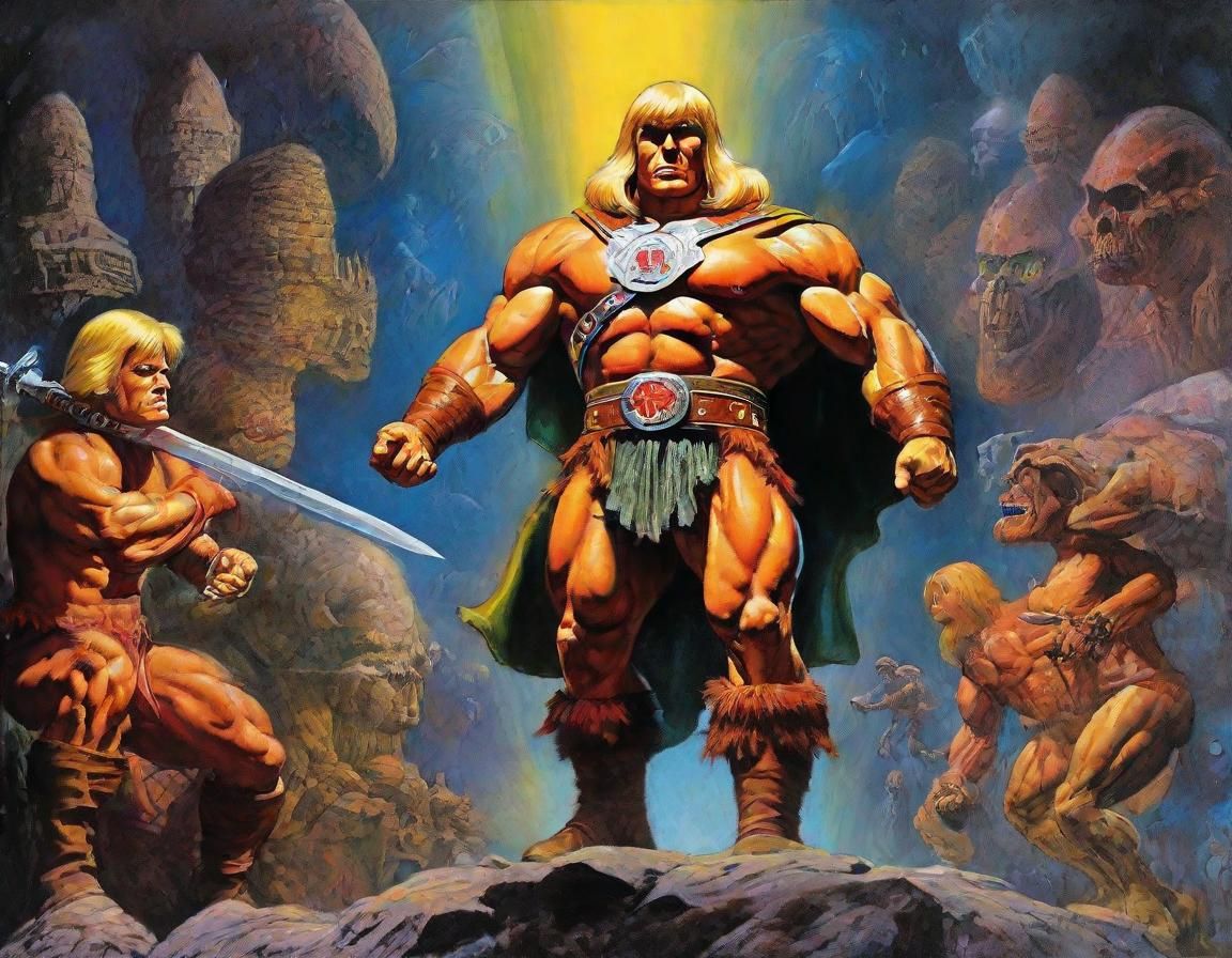 Victor: He-Man - AI Generated Artwork - NightCafe Creator