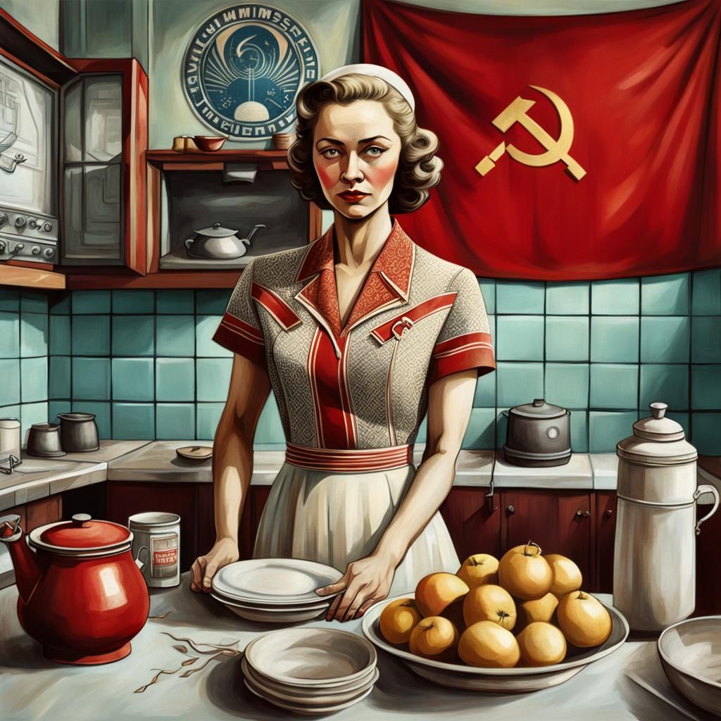 communist lifestyle, showcasing the simplicity and unity of a bygone ...