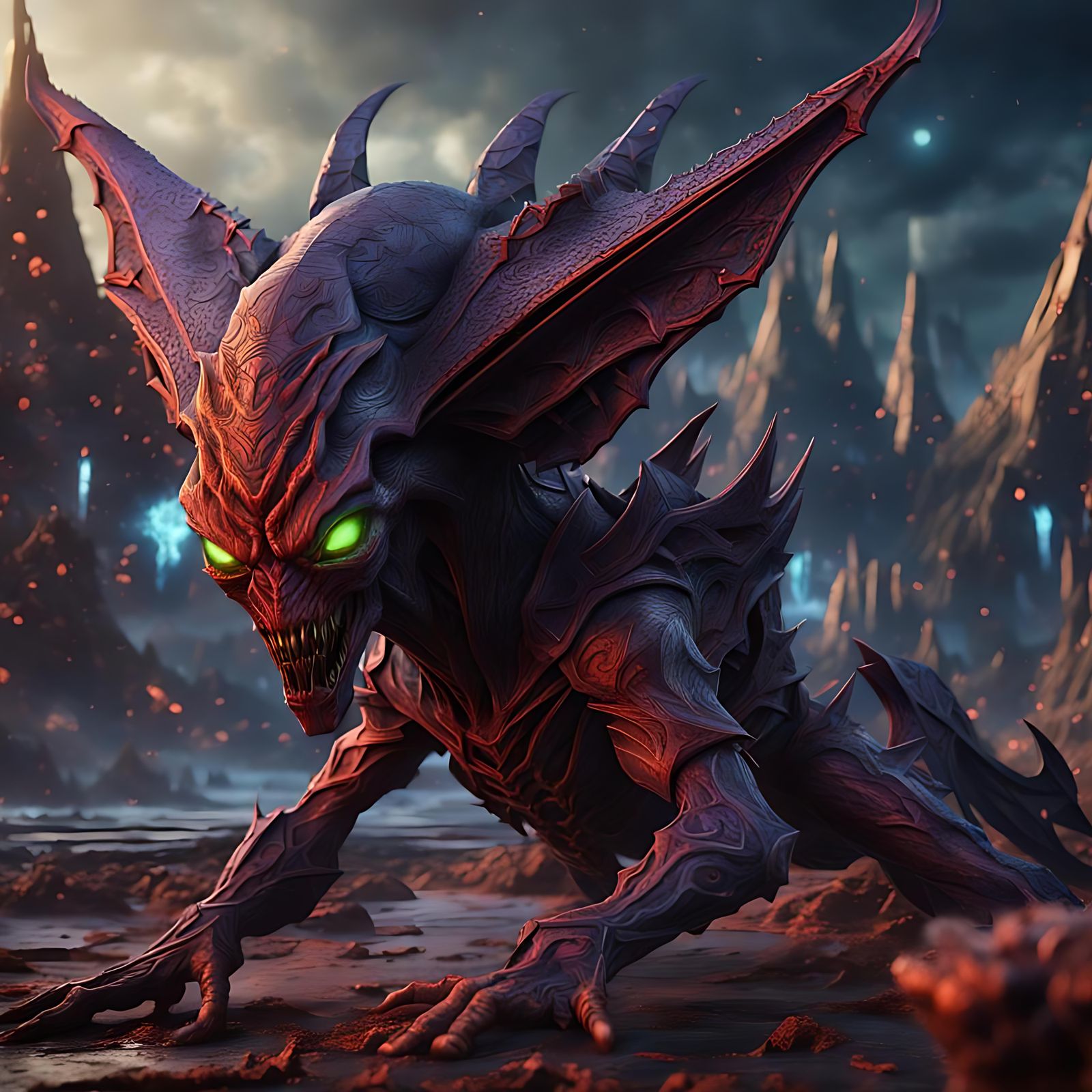 Hellspawn #1 - AI Generated Artwork - NightCafe Creator