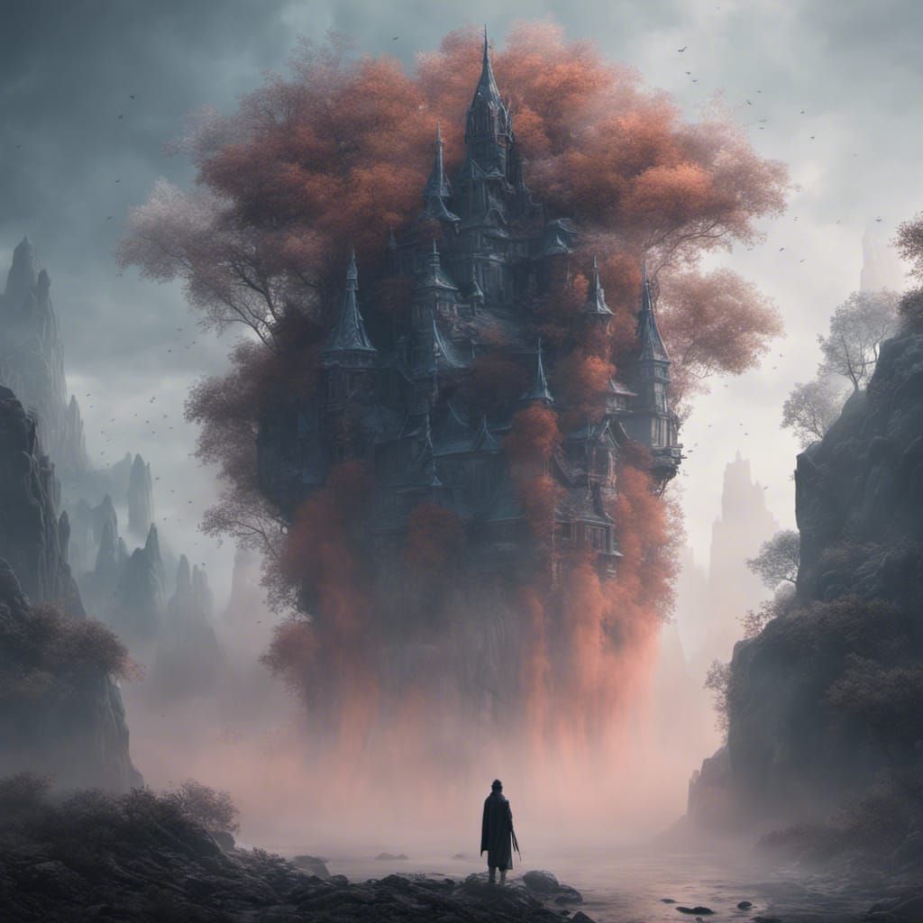 person made of mist - AI Generated Artwork - NightCafe Creator