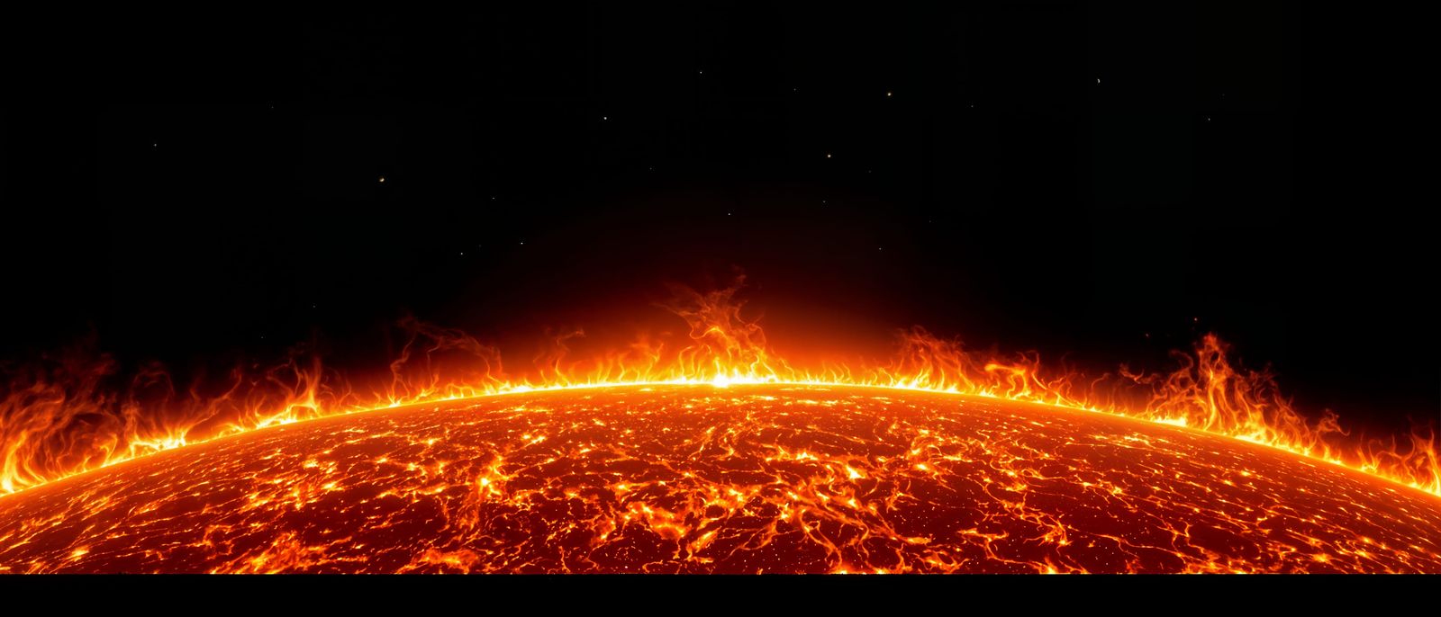 The hotness - Photorealistic Sun Surface with Plasma Loops