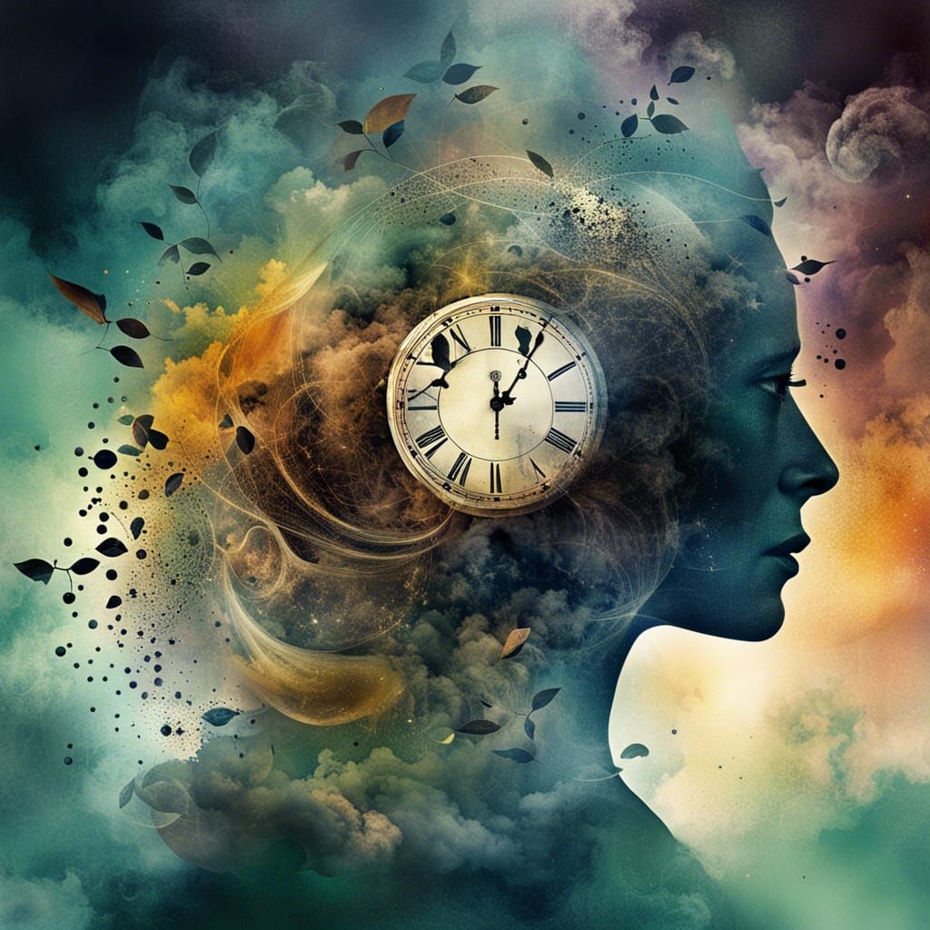 Time abstract - AI Generated Artwork - NightCafe Creator