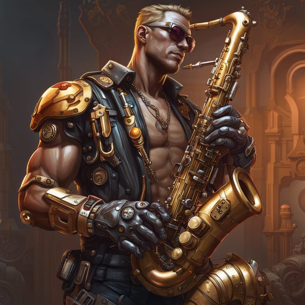 Sax Sax Sax! - AI Generated Artwork - NightCafe Creator