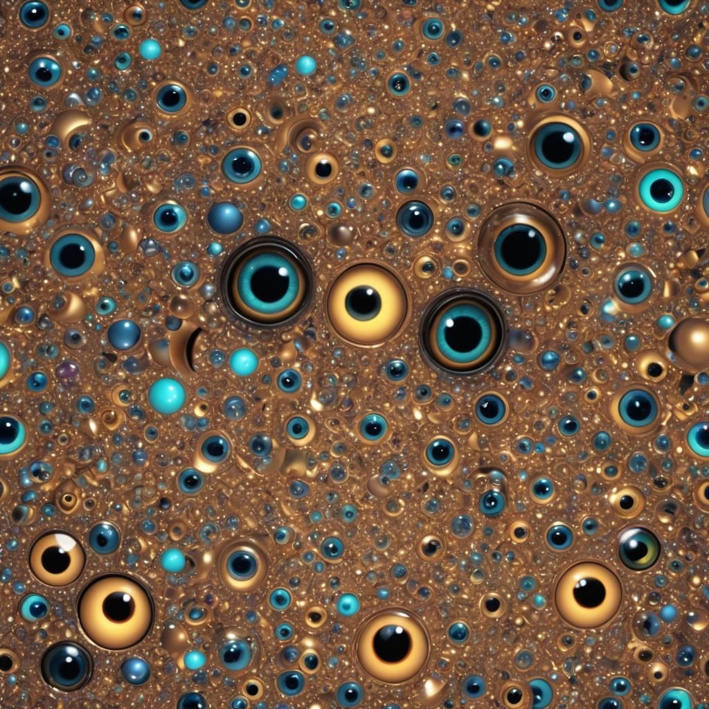 Random Eye Pattern - AI Generated Artwork - NightCafe Creator