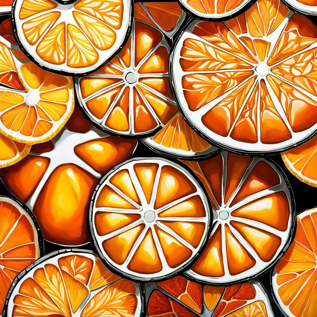 Orange - AI Generated Artwork - NightCafe Creator