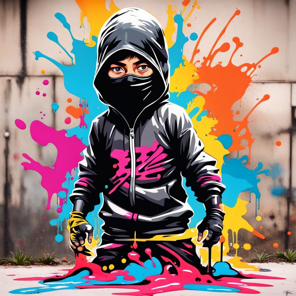 Ninja Boy - AI Generated Artwork - NightCafe Creator