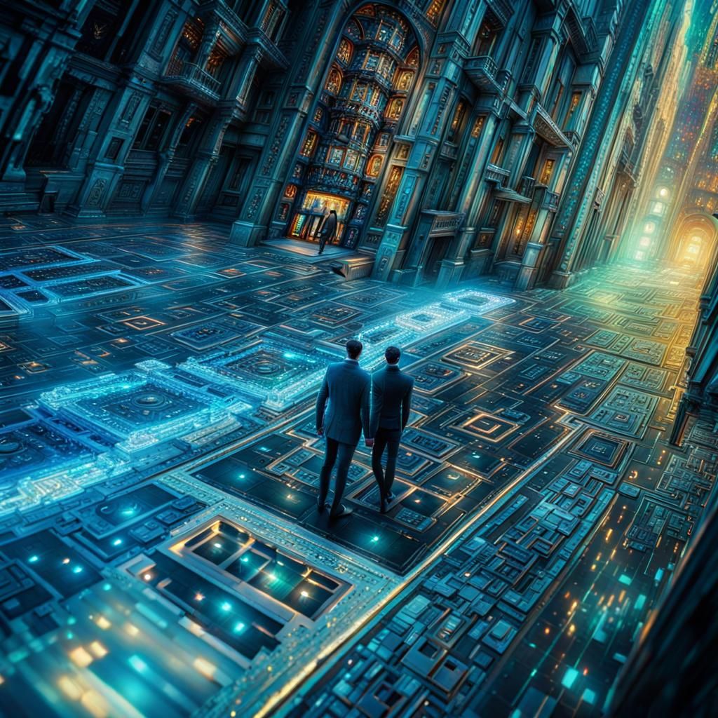 matrix - AI Generated Artwork - NightCafe Creator