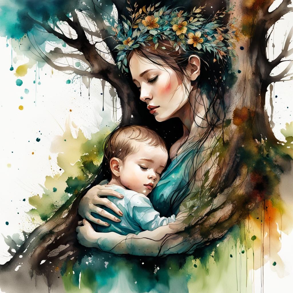 Mother nature - AI Generated Artwork - NightCafe Creator