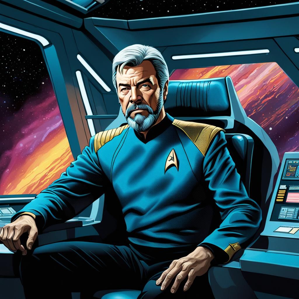 Admiral Riker Returning to Earth to Celebrate his Retirement - AI ...