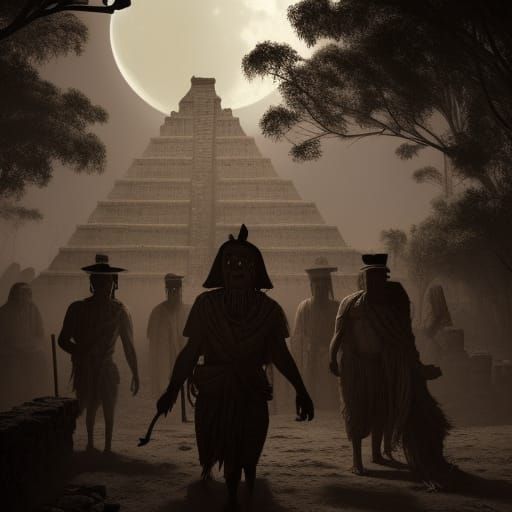 Aztec Nights - AI Generated Artwork - NightCafe Creator