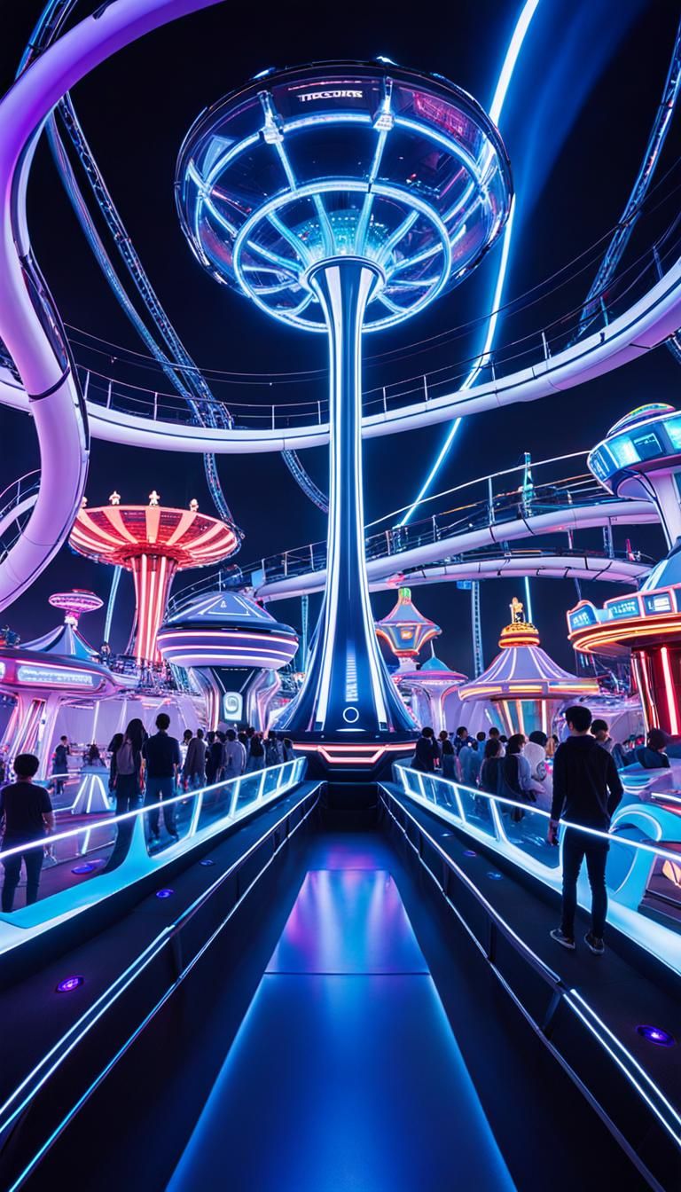 Techtopia World. - AI Generated Artwork - NightCafe Creator