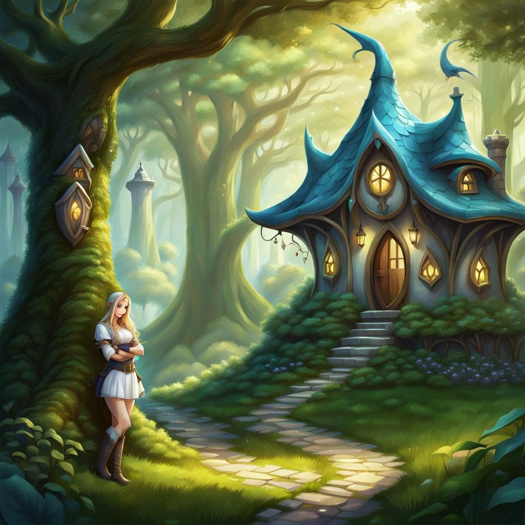 Fantasy world - AI Generated Artwork - NightCafe Creator