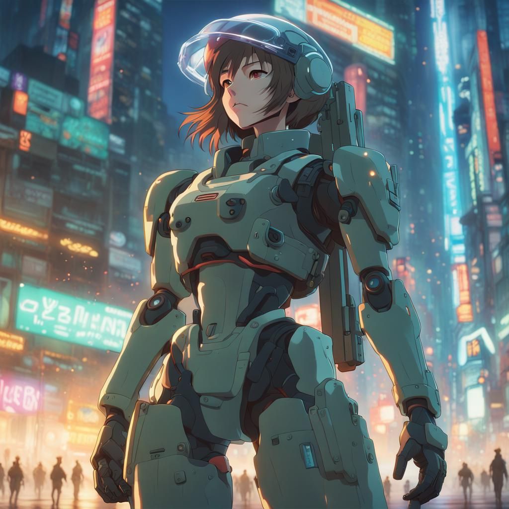 Augmented Soldier 3 - AI Generated Artwork - NightCafe Creator