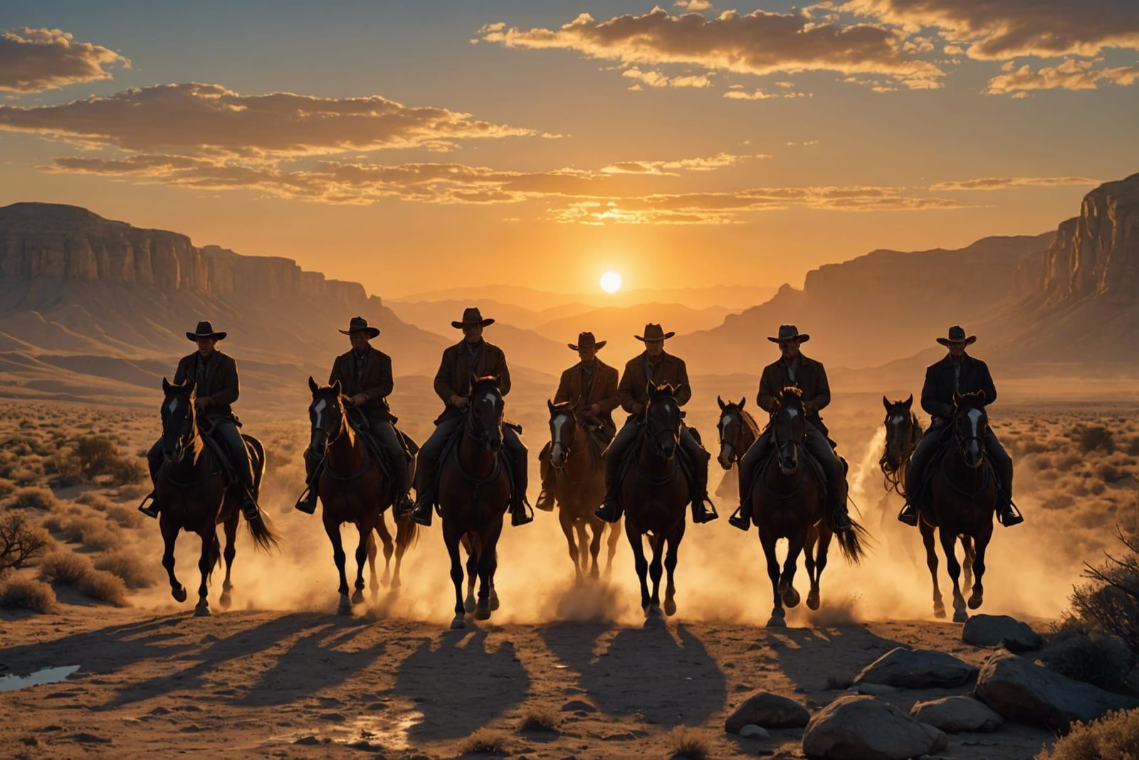 John Wayne , Clark Gable, Gary Cooper, Charles Bronson, Lee Van Cleef ...