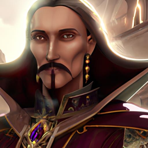 Vlad the Impaler head and shoulders portrait, 8k resolution concept art ...