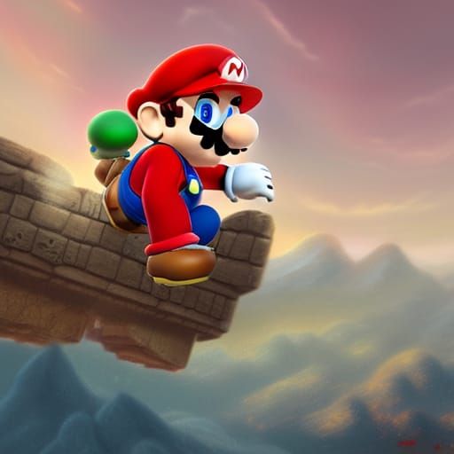 Mario - AI Generated Artwork - NightCafe Creator