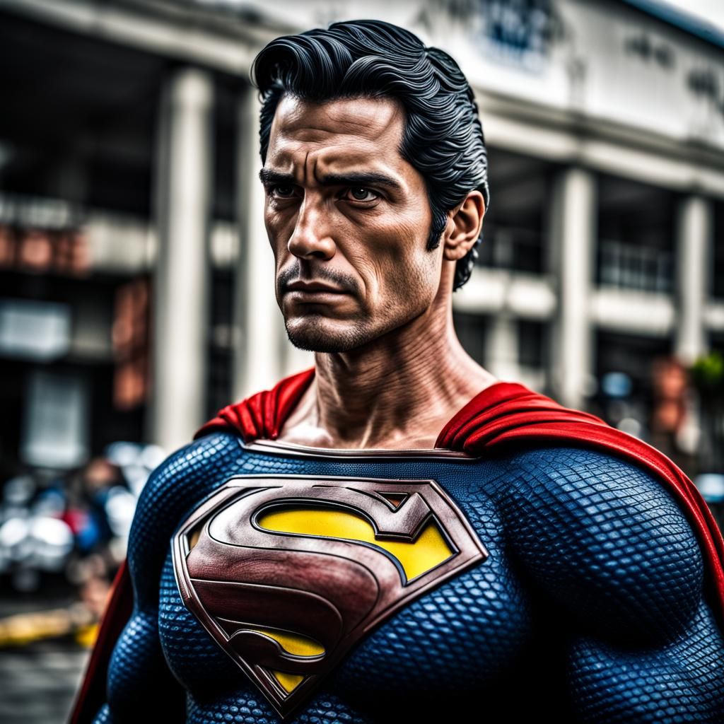 Portrait of superman in San José, Costa Rica - AI Generated Artwork ...