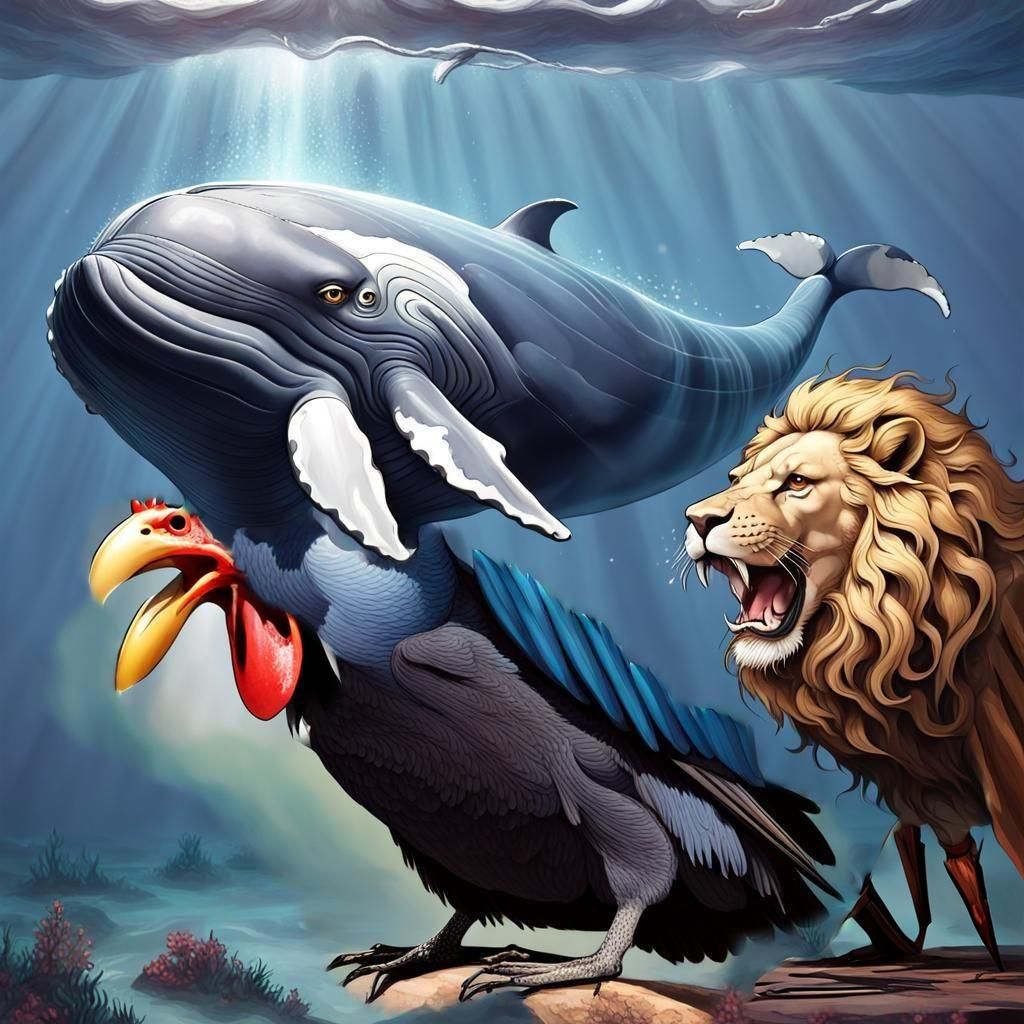 Grody beasts - AI Generated Artwork - NightCafe Creator