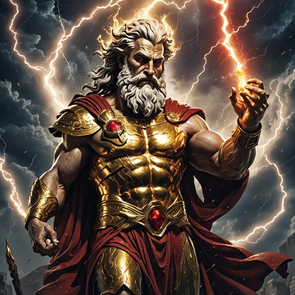 Greek Olympian - Zeus - AI Generated Artwork - NightCafe Creator