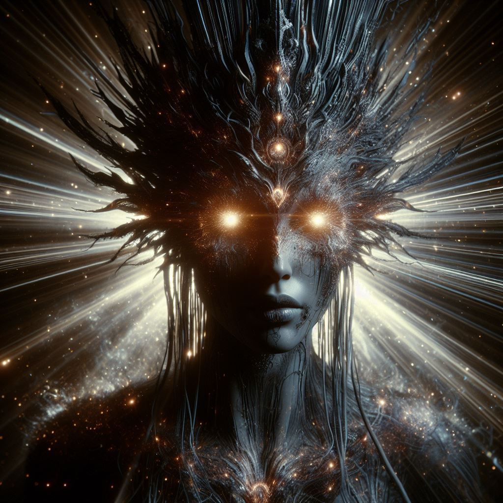 Cosmic Being - AI Generated Artwork - NightCafe Creator