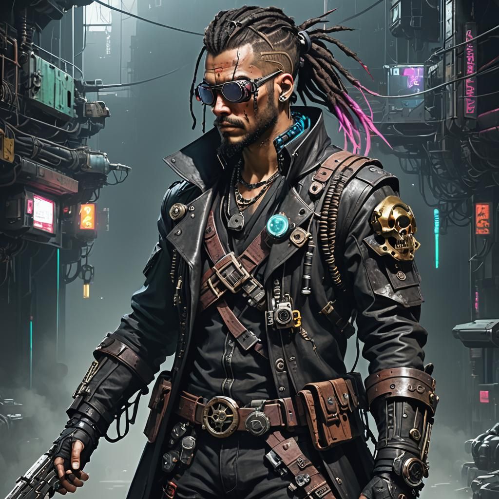 Cyberpunk pirate. - AI Generated Artwork - NightCafe Creator