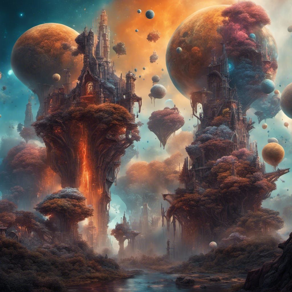 Planet ZXDD 20 - AI Generated Artwork - NightCafe Creator