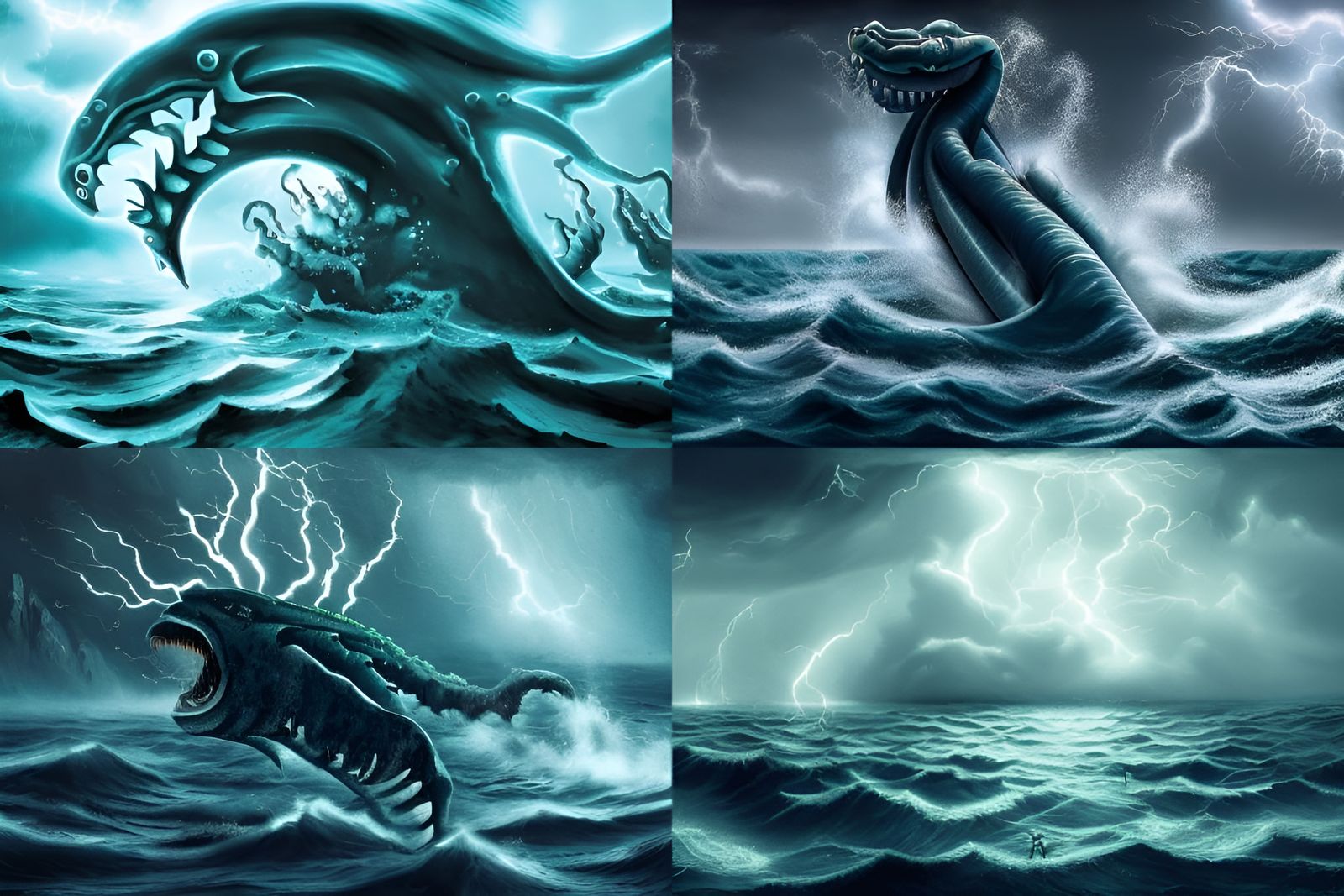 A storm is coming, monster-time - AI Generated Artwork - NightCafe Creator