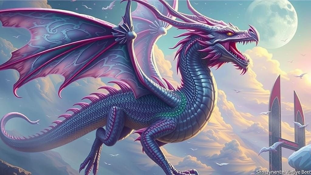 Dragon - Luminescent Dragons in Epic Splendor