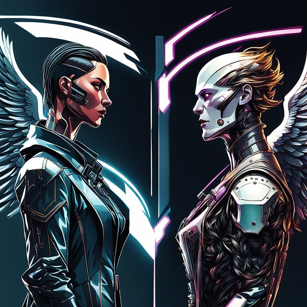 A conflict between two fictional characters from two different ...