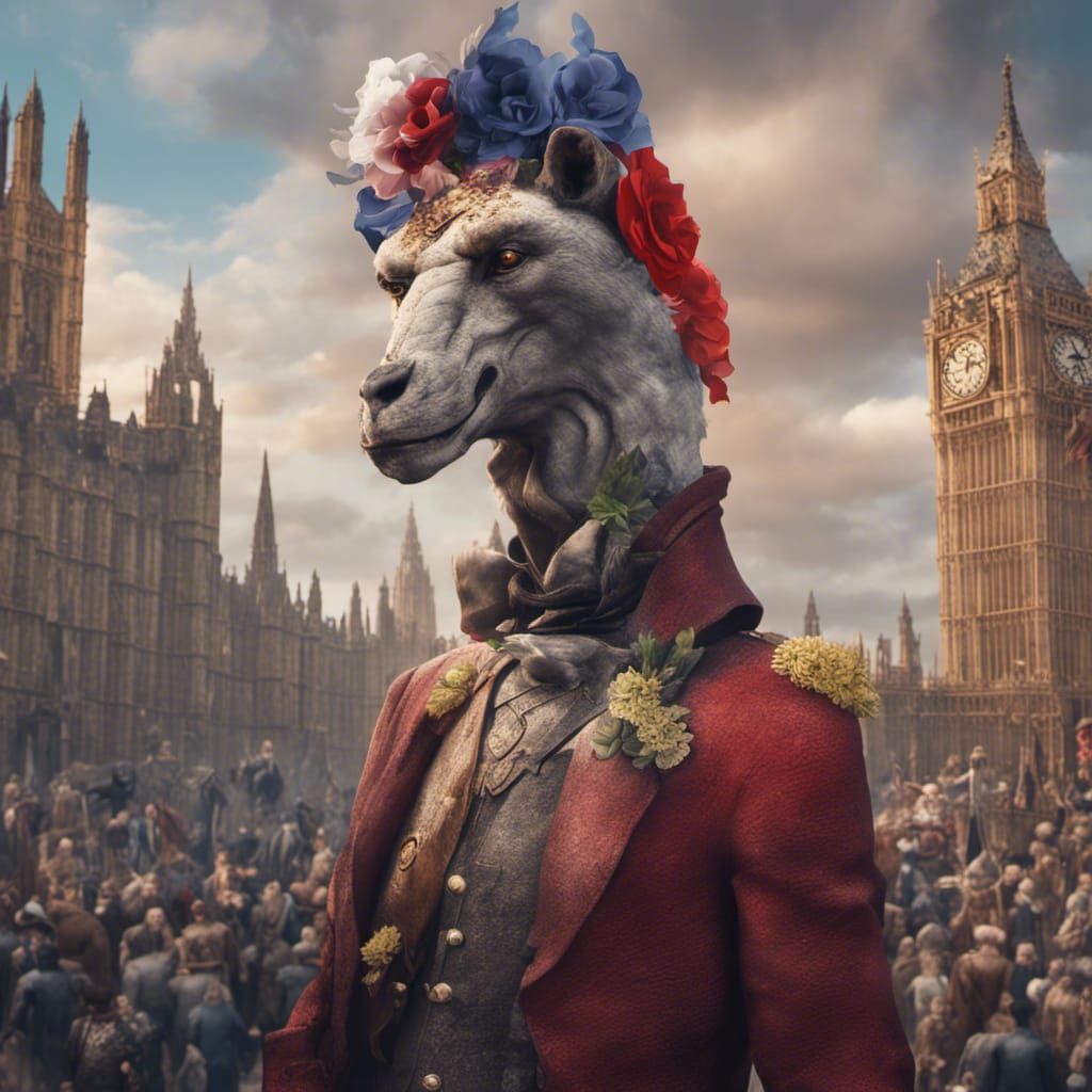 Great Britain as a person - not quite human though! - AI Generated ...