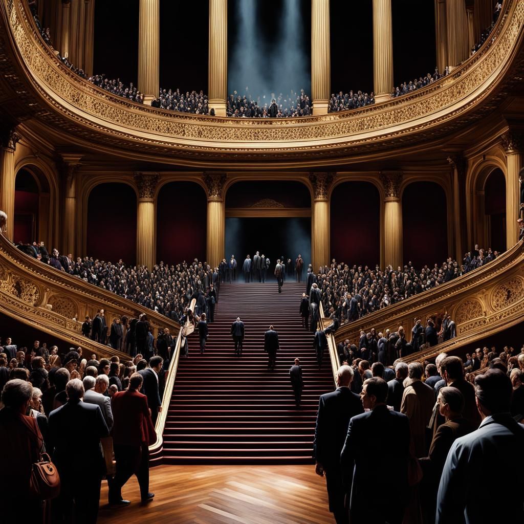 Inside The Opera - AI Generated Artwork - NightCafe Creator