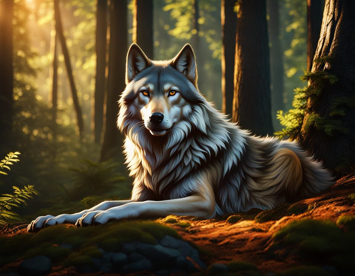 Wolf - User on NightCafe Creator - NightCafe Creator