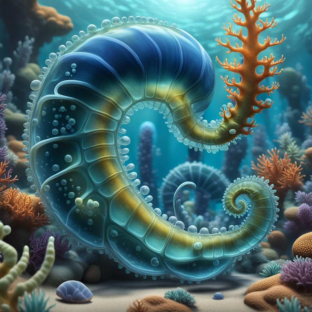 Ocean Creature - AI Generated Artwork - NightCafe Creator