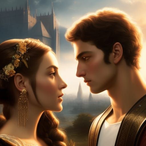 Juliet and Romeo - AI Generated Artwork - NightCafe Creator