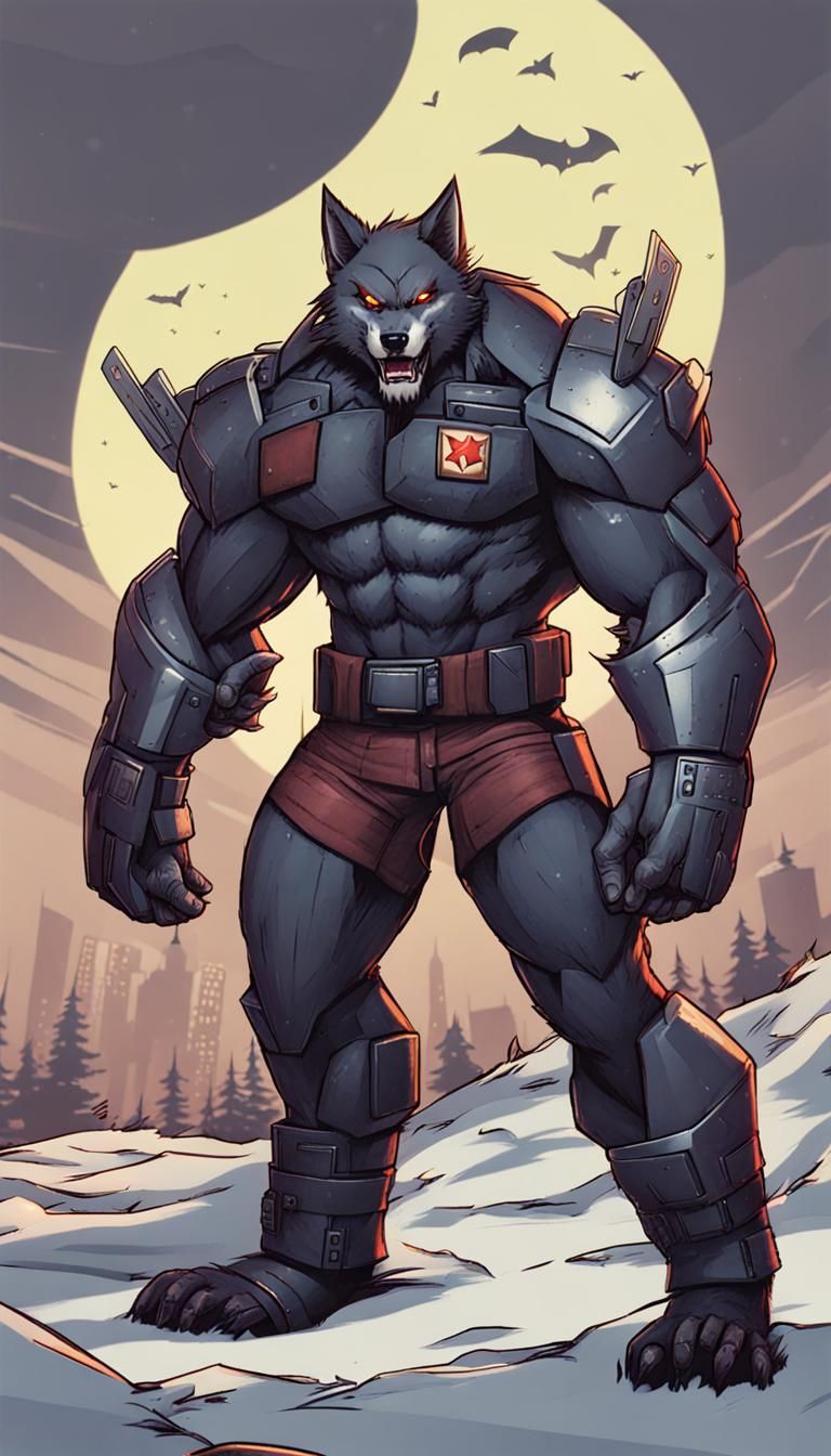 Sigma Werewolf Super Soldier - AI Generated Artwork - NightCafe Creator
