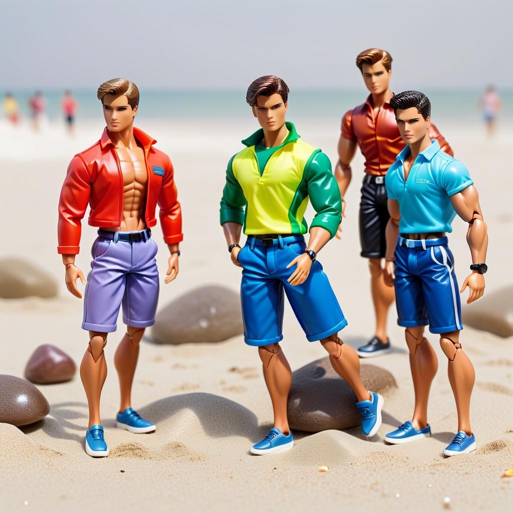 Ken Dolls - AI Generated Artwork - NightCafe Creator