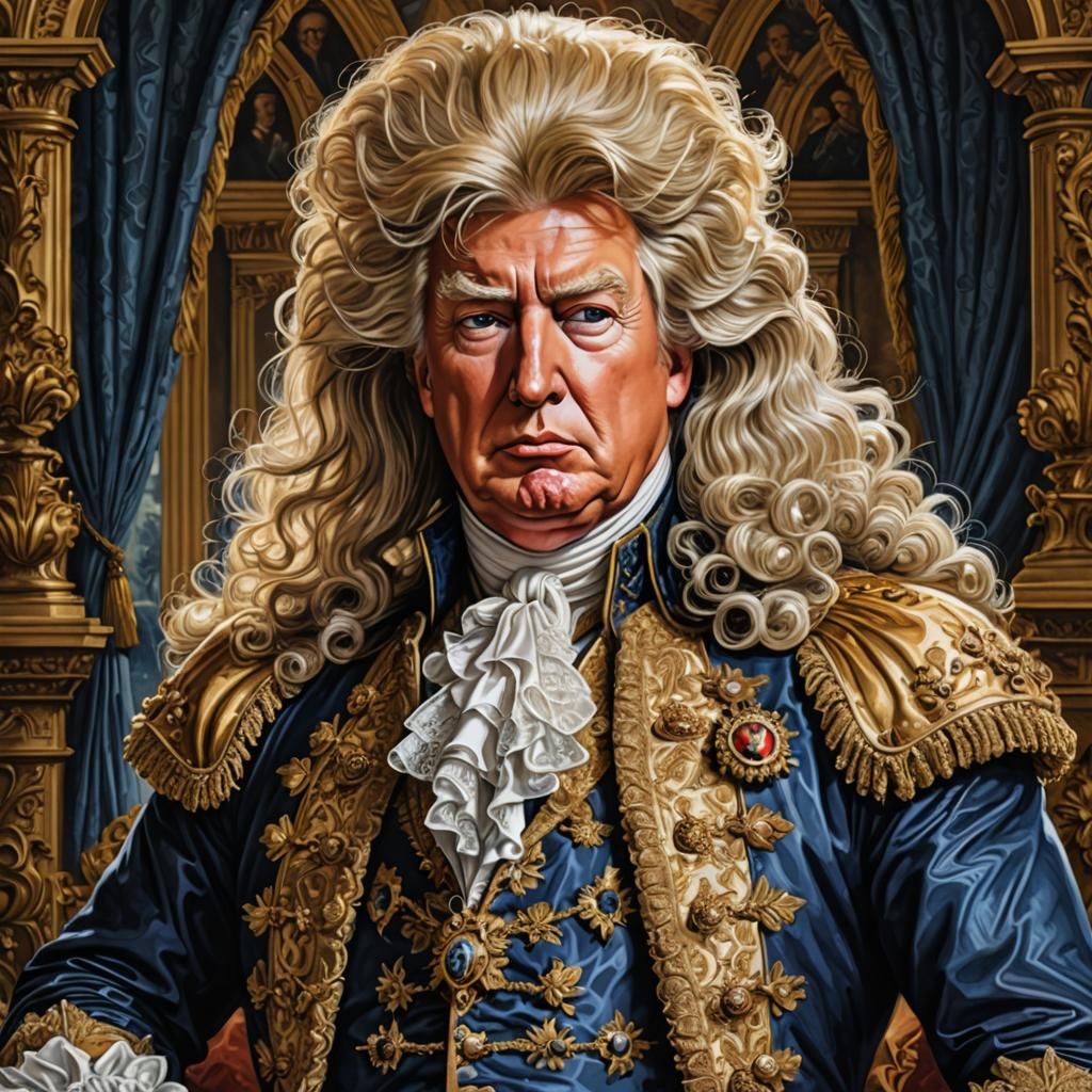"King Donald XIV" - AI Generated Artwork - NightCafe Creator