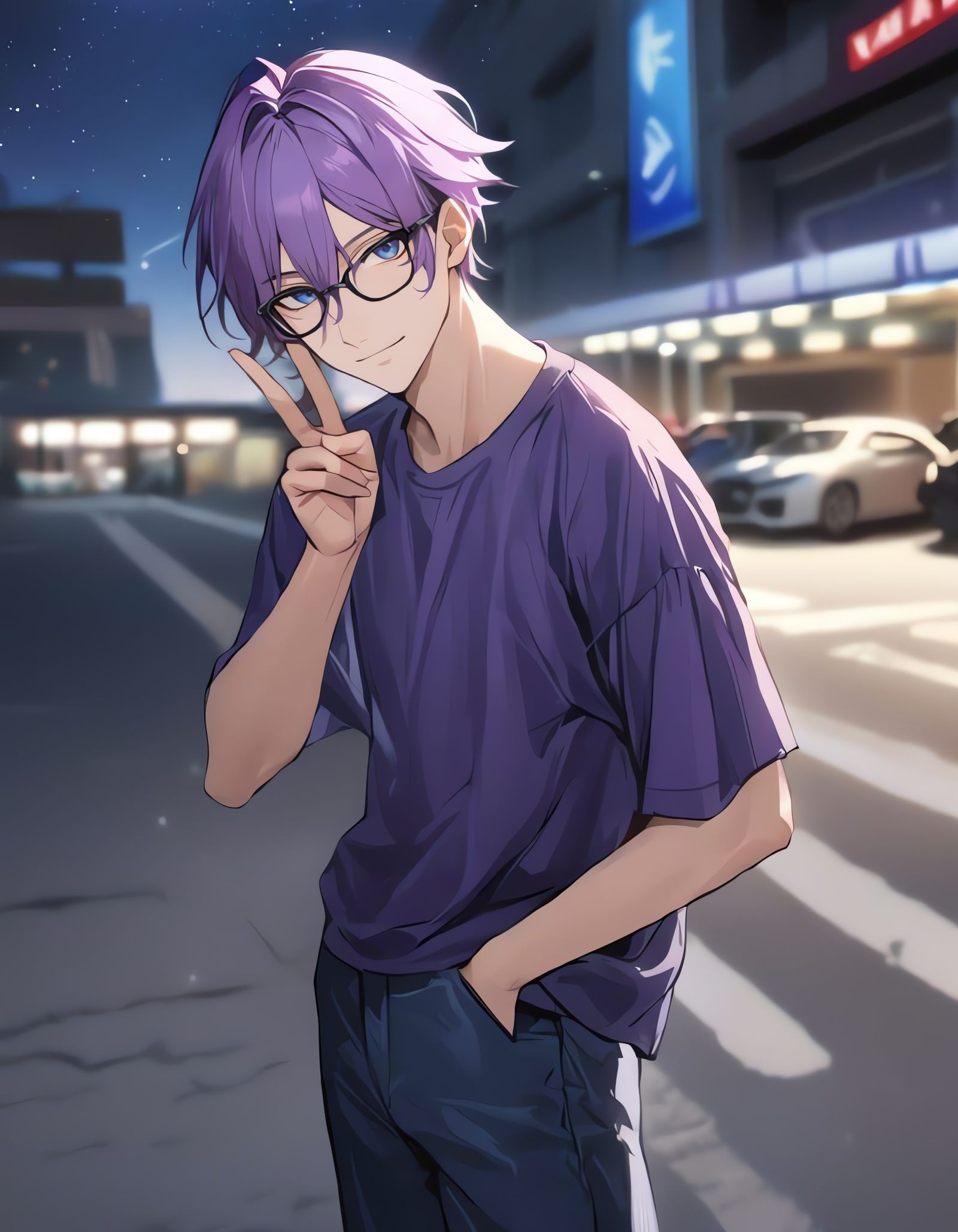 takuma - Rebellious Cowboy Bishounen Under the Starry Night ...