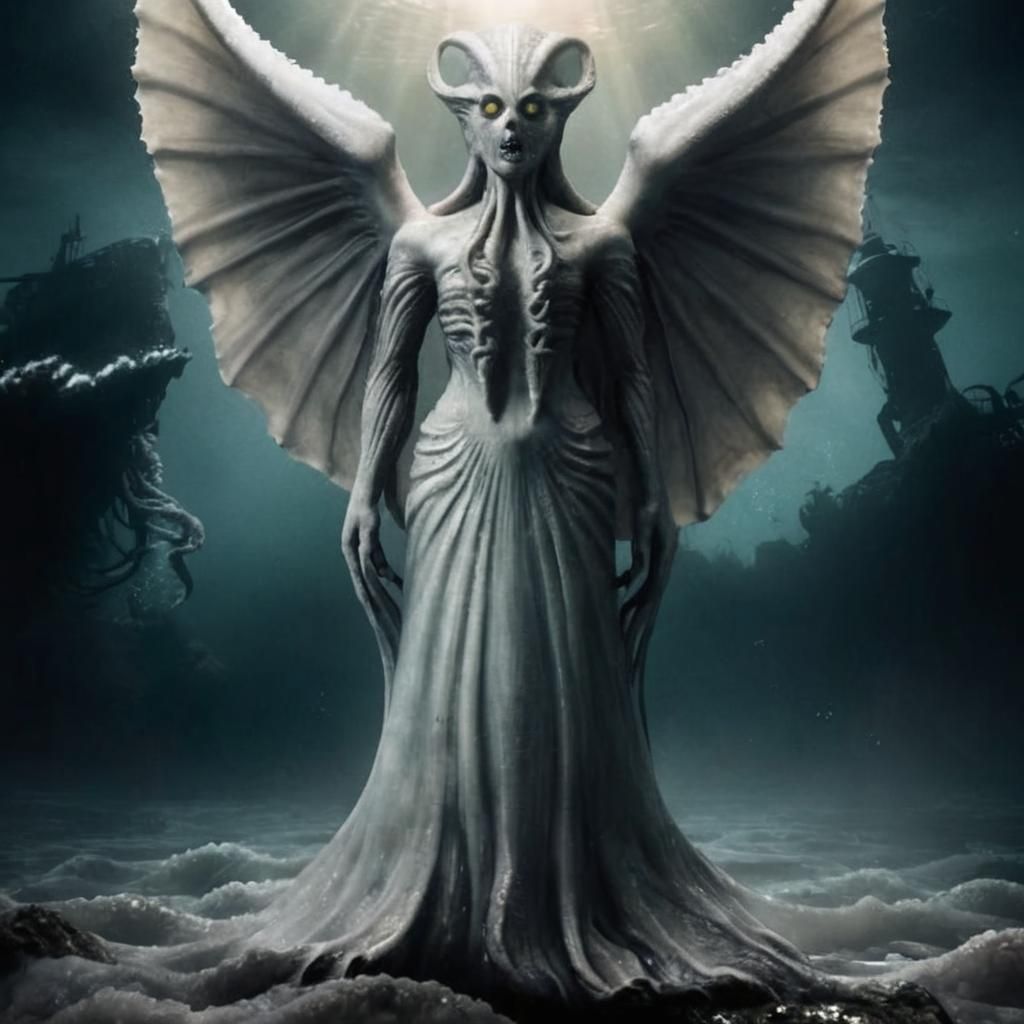 Folklore Inspired evil Ariel From The little Mermaid - AI Generated Artwork - NightCafe Creator