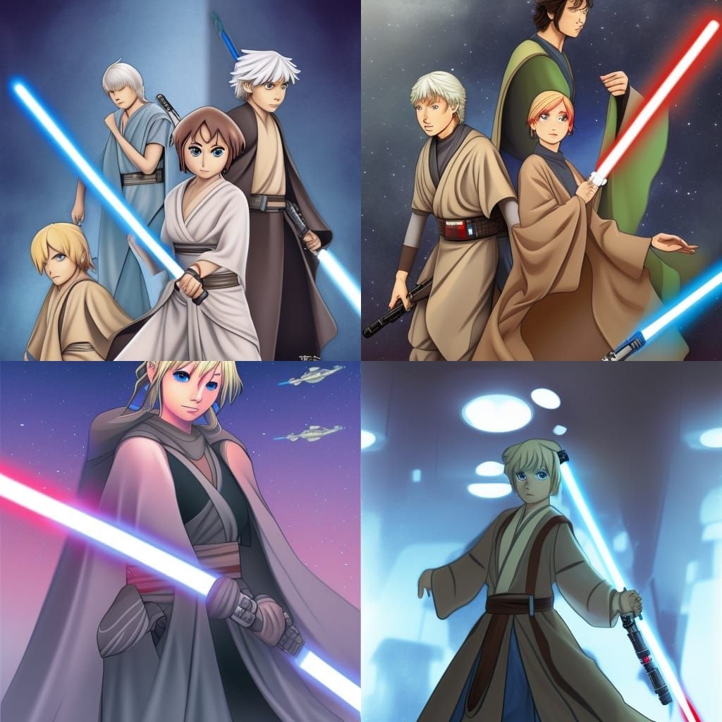 star wars jedi - AI Generated Artwork - NightCafe Creator