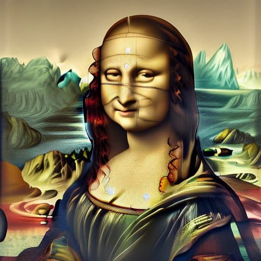 The Mona Lisa - AI Generated Artwork - NightCafe Creator