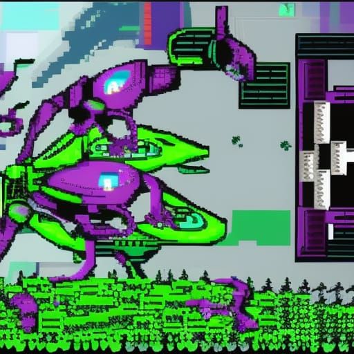 AI Alien Video Game - AI Generated Artwork - NightCafe Creator